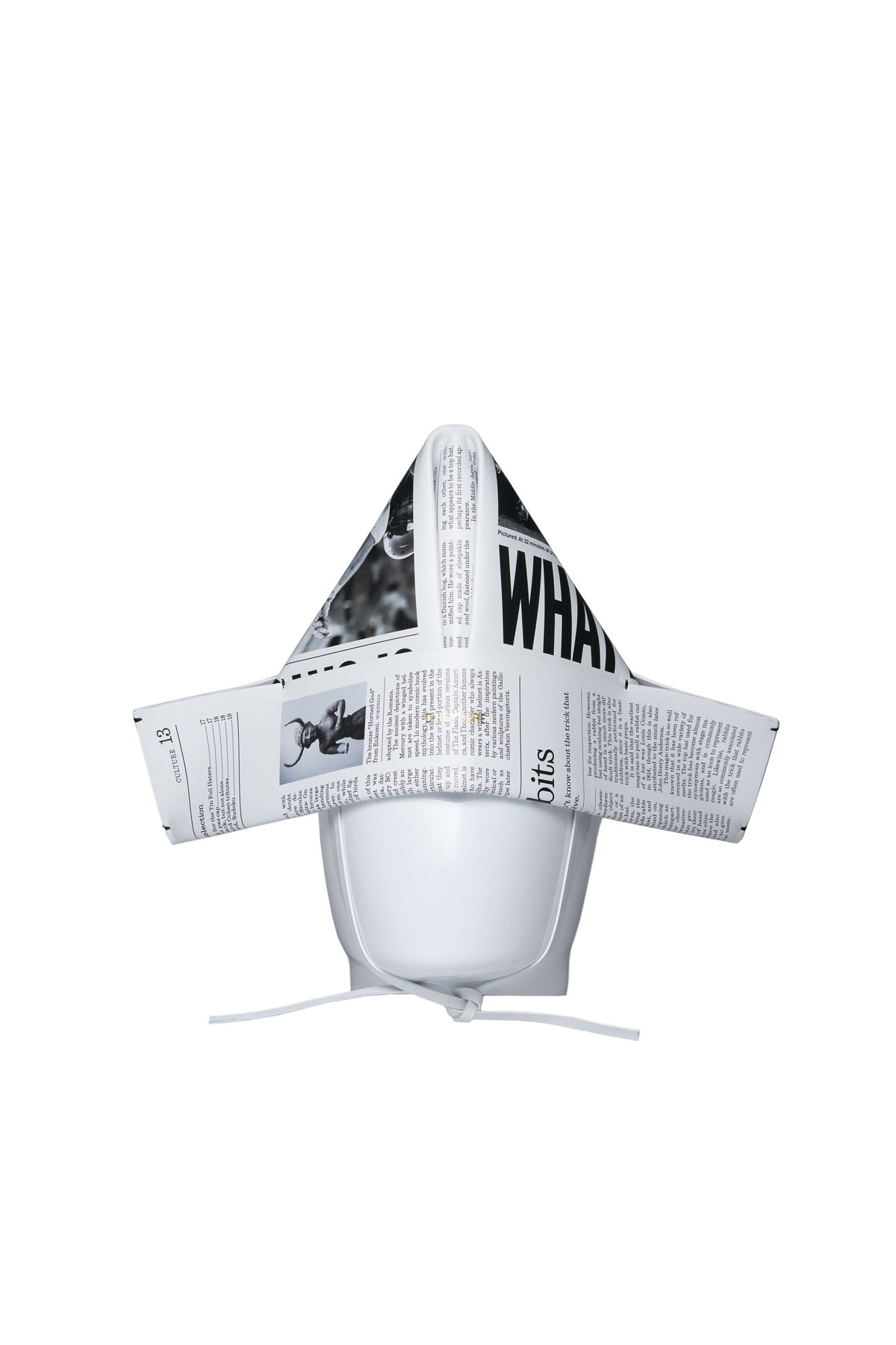 Newspaper Hat | D'heygere